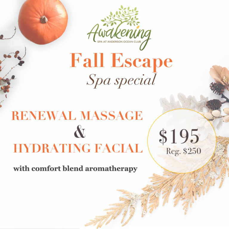 Awakening Spa in Myrtle Beach - Premier Spa at Anderson Ocean Club